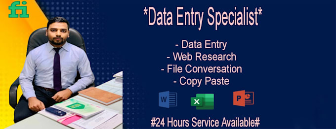 Do virtual assistant, data entry, web scraping by Hossain_imran32 | Fiverr
