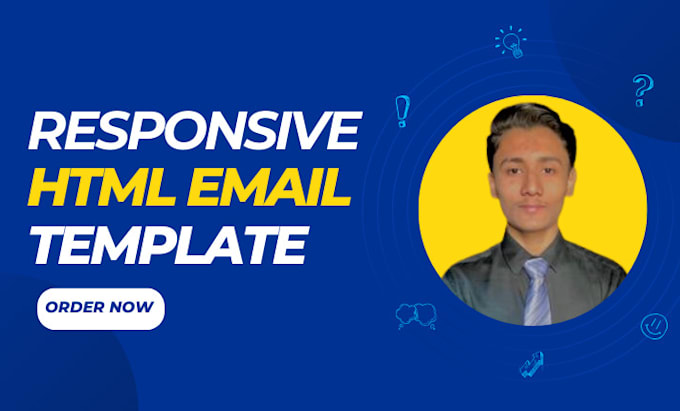 Create responsive html email template by Rahim220 | Fiverr