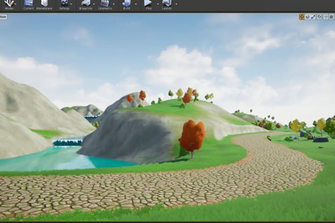 3d realistic game environment, model game environment, ue4, ue5 game by Michael_caleb07 | Fiverr