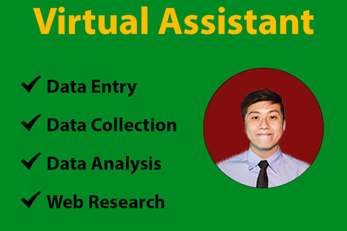Be your virtual assistant for data entry and web research by ...