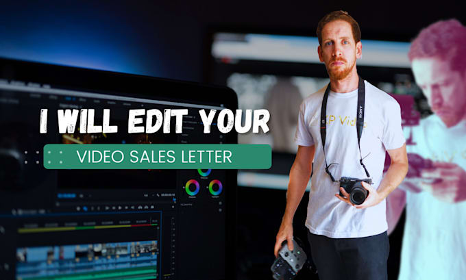Edit your video sales letter vsl video editing by Kpvideo | Fiverr