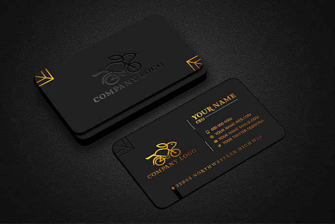 Do luxury minimal styles business card and logo design by Lingkanbala2 ...