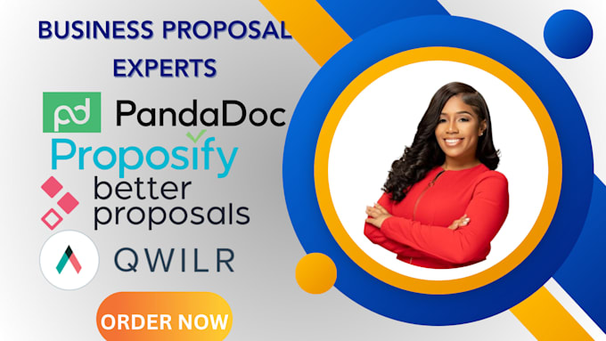 Design your proposal using proposify, pandadoc, qwilr,betterproposal ...