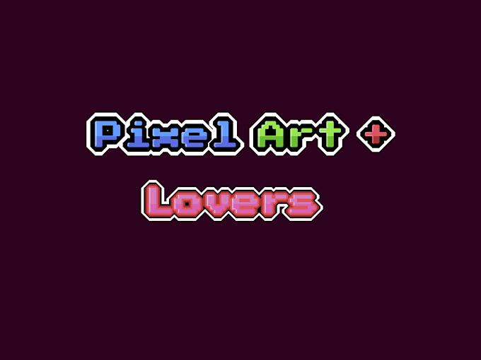 Create pixel art of titles and the logo by Devlight | Fiverr
