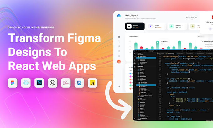 Convert psd to react figma to react js responsive web app by Walidk8 | Fiverr
