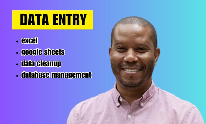 Complete basic data entry tasks by Alee500 | Fiverr