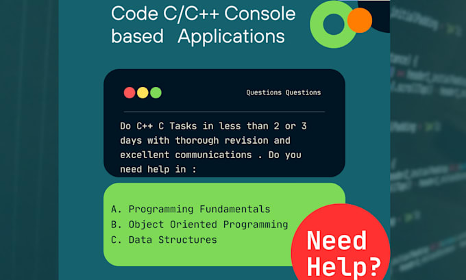 Code your c plus plus applications and programs