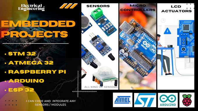 Program Arduino Stm32 Esp32 Sensors For Embedded Systems By Qasim01 Fiverr