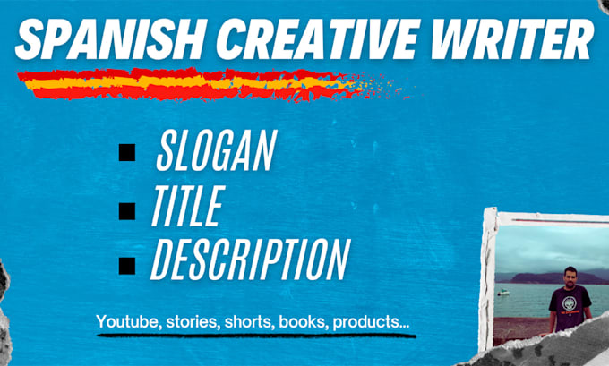 Write slogans, titles, descriptions completely original, to capture ...