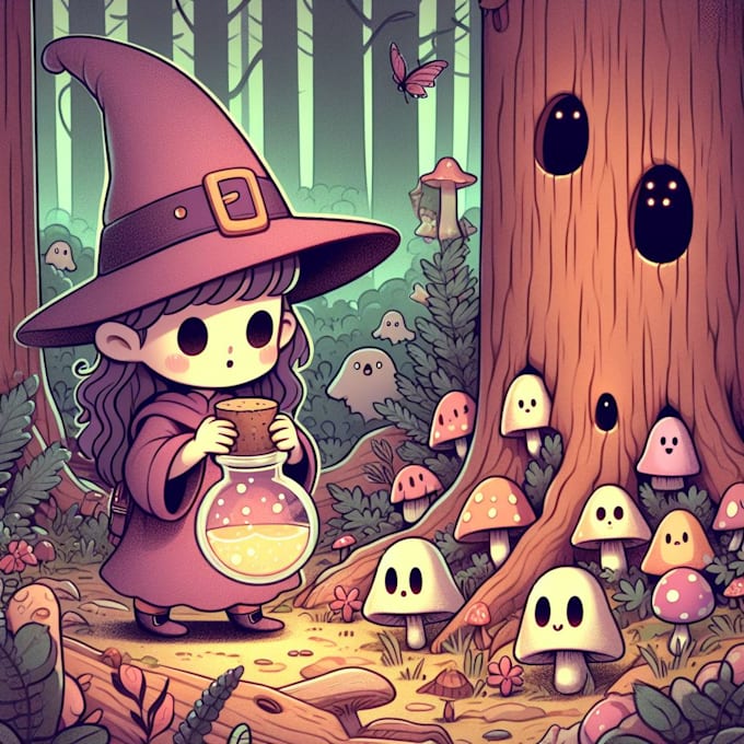 Realize illustrations, logo and patterns by Lunar_moth | Fiverr