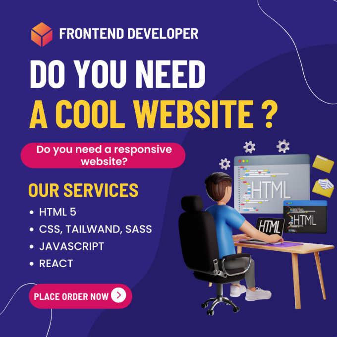 Create Custom Website Using Reactjstailwindcss By Sufyanahmed913 Fiverr
