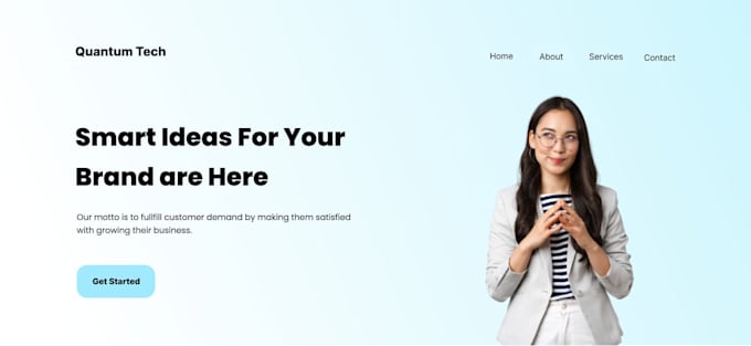 Create your professional company profile landingpage by Jeremy_sibarani ...