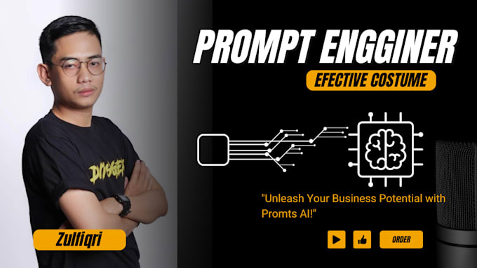 Be your prompt ai technician by Zulfiqri0797 | Fiverr