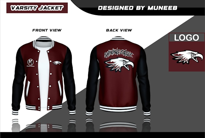 Design varsity jackets designs for you by Maher_muneeb | Fiverr