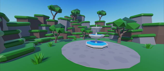 Create a low poly roblox map for simulator type games by Rhysb_2 | Fiverr