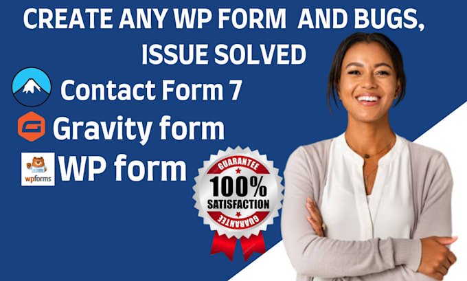 Make and fix contact form 7, wp form, gravity form issue by Taibatsulaimon | Fiverr