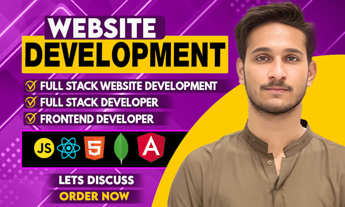 Do full stack website development as full stack developer, mern stack developer by Raheem_dev7 ...