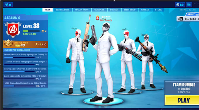 Teach you fortnite i play with buga by Esports_coach | Fiverr