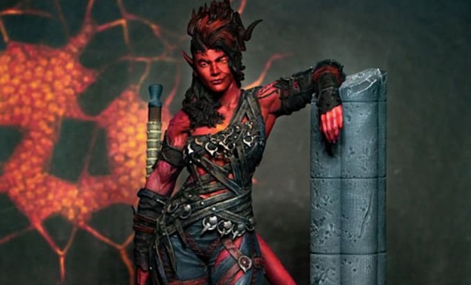 Paint your 3d printed model mini painting model painter by Minimasters ...