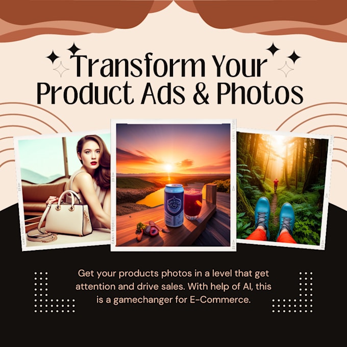 Transform product photos with ai to drive more engagement by Zimarketing | Fiverr