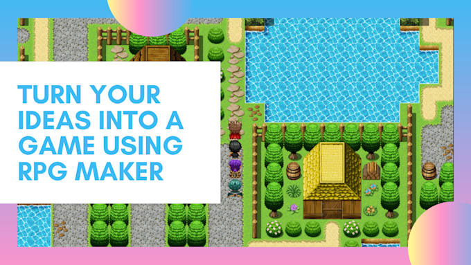 Turn your ideas into a game using rpg maker by Daugelam | Fiverr