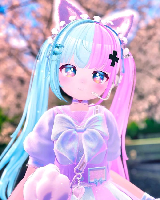 Rig and model vrchat avatar, furry avatar, animaze convert fbx, vsf,mmd ...