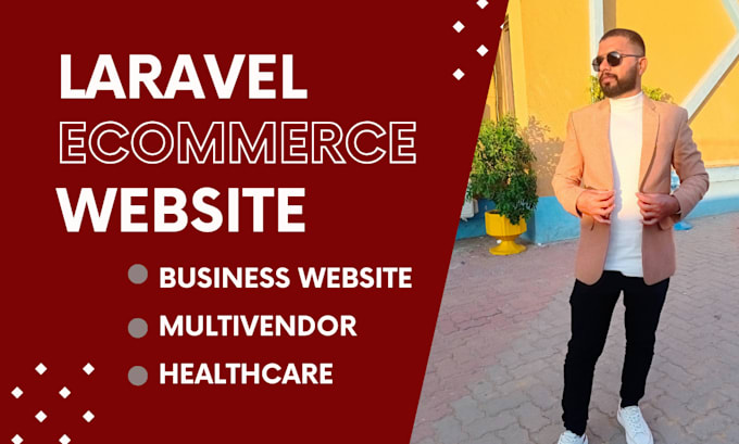 Develop custom laravel ecommerce website solutions for your business by Ameerwebdev | Fiverr