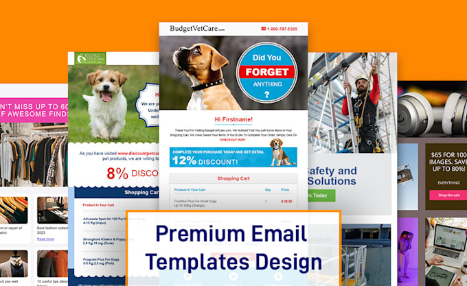 Design a creative email template and newsletter by Suryasakya | Fiverr