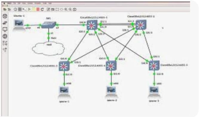 Support in cisco packet tracer, gns3, and networking related task projects