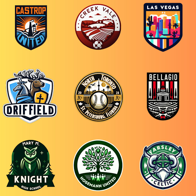 Create custom design club logo by Marc_kemp | Fiverr