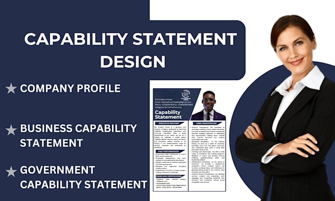 Design and write federal government capability statement by Chiemelie ...