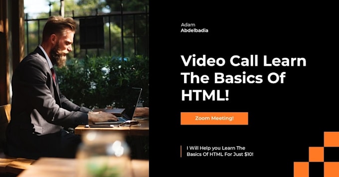 Do a one on one video session on teaching the basics of html by Adam ...