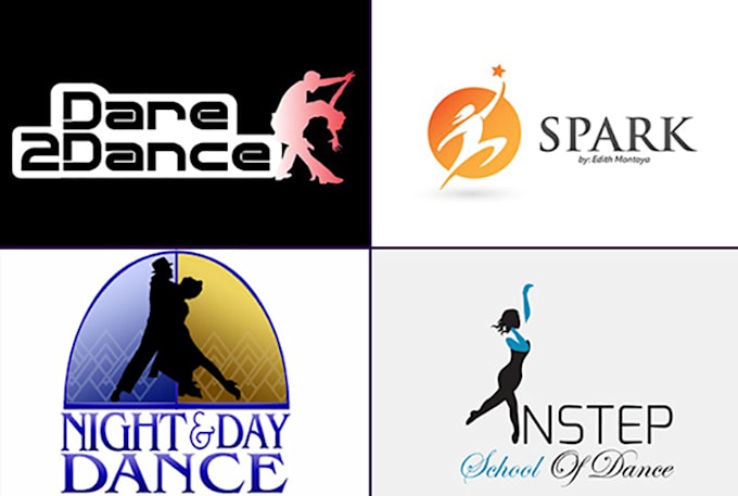 Do amazing dance studio logo design in 16h by Mariafmoss | Fiverr