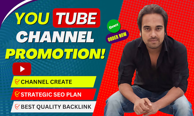 Help to create, setup and promote your youtube channel by Shsumon703 ...