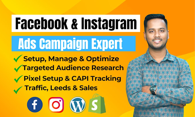 Facebook ads campaign expert, fb advertising, fb ads, instagram ads by ...