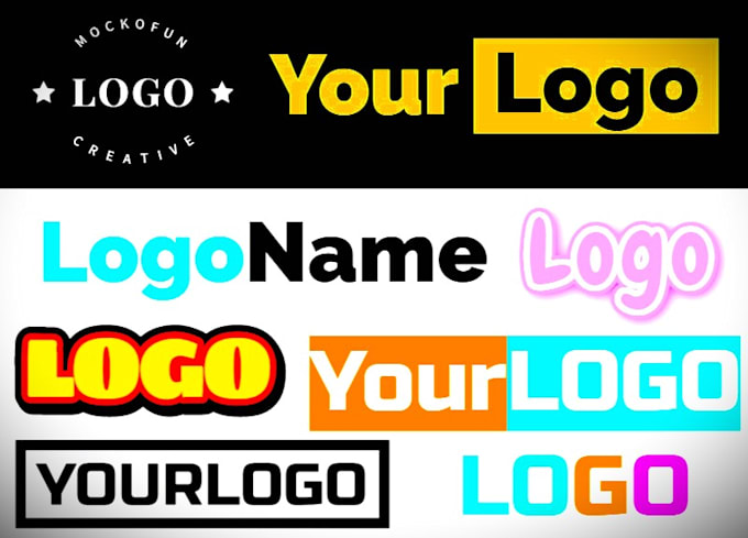 Edit logo, change color text format resize by Fizzafaisal919 | Fiverr