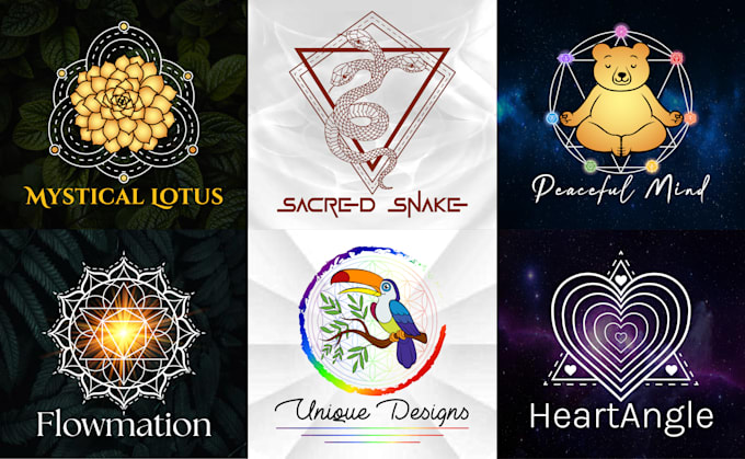 Create a sacred geometry, mystical or spiritual logo design by ...