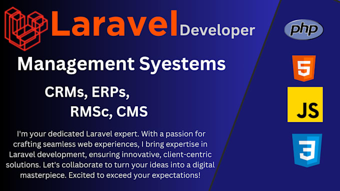 Best Php Or Laravel Developer For Management Systems By Zubairnaeem031 Fiverr 