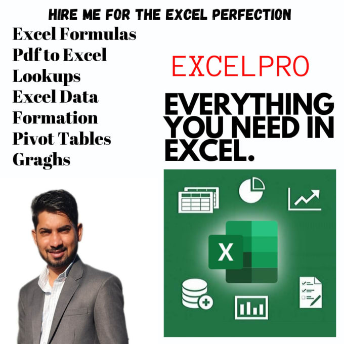 Work Excel Data Entry Formulas Pivottable Graphs Lookup By Solankimu Fiverr