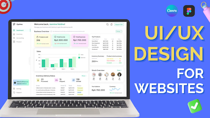 Design your websites ui ux by Unodeyugooo | Fiverr