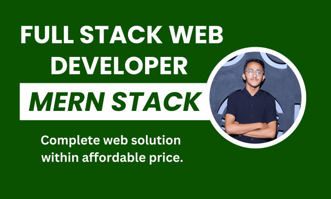 Be Your Full Stack Or Mern Stack Developer Reactjs Developer Nextjs Web App By Theexpert08