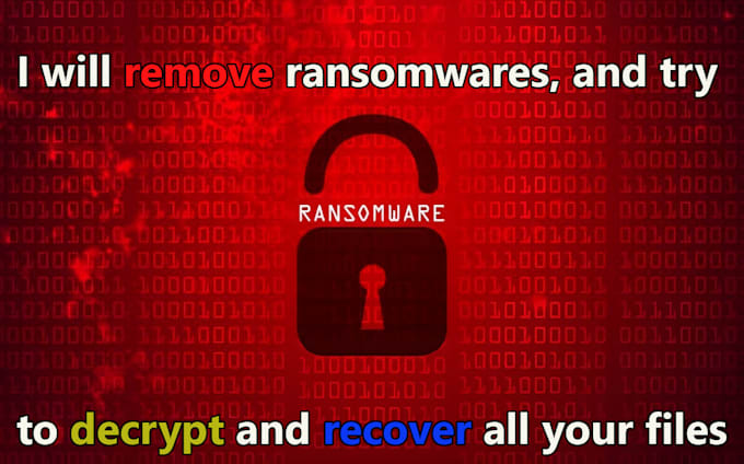 Remove virus ransomware decrypt data,install anti ransomware by ...