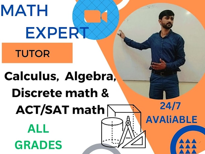 Tutor in math physics calculus linear algebra statistics engineering math by Basharat_99 | Fiverr