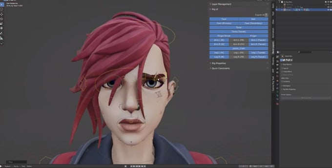 Be 3d Rigger Nsfw Rig Character Rigging Make 3d Nsfw Art Blender Rig 3d Rig By Olanlekin