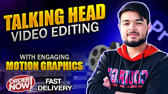 Do pro video editing for youtube talking head video and vsl by ...