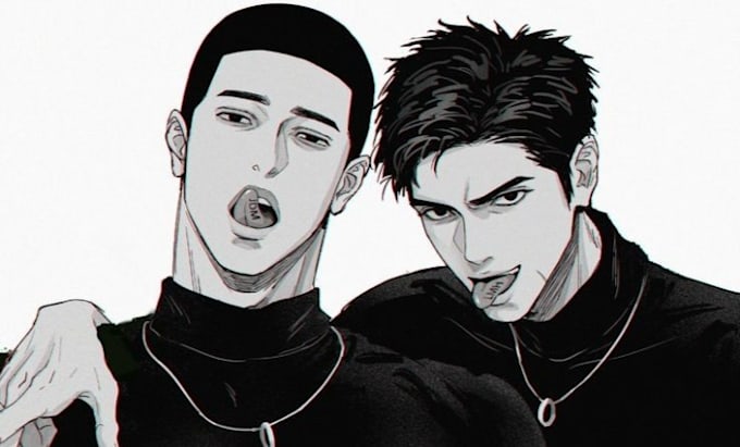 Illustrate cartoon character, comic illustration comic page and comic ...