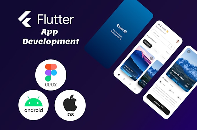 Develop a custom hybrid flutter app for ios and android by Atifbosan | Fiverr