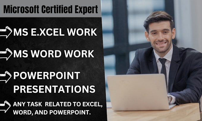 Be your assistant for microsoft excel, ms word task, and urgent ms ... Be your assistant for microsoft excel, ms word task, and urgent ms ...