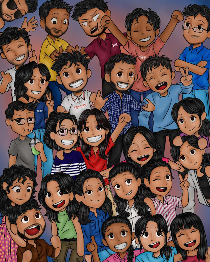 Turn your images into cartoon styles by Angieabay | Fiverr