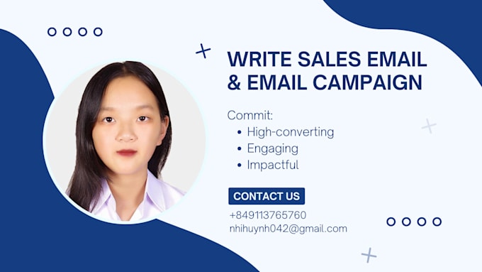 Copywrite sales email copy and email campaigns Copywrite sales email copy and email campaigns